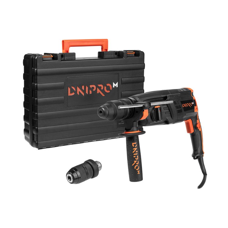 Перфоратор прямий Dnipro-M RH-12Q • Купити \ Ціни \ Відгуки